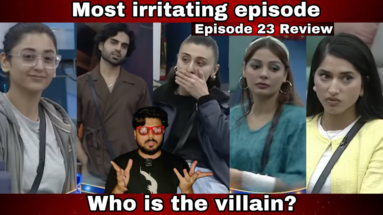 Pakistani Bigg Boss Tamasha 3 EP 23 Review Who is the villain? akeel is ...
