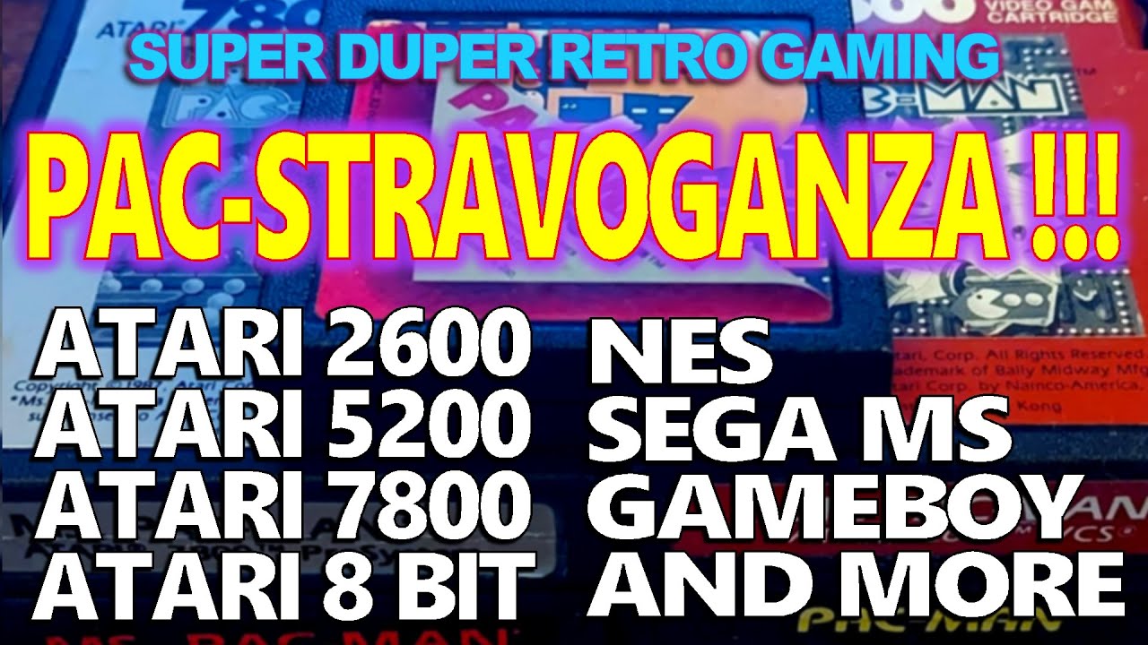 COMPARING PAC-MAN ON MULTIPLE PLATFORMS - YouTube