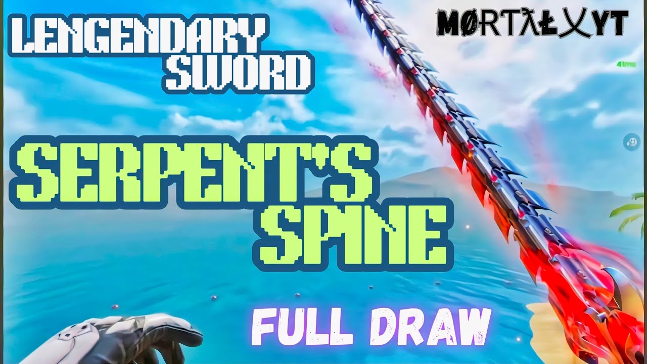 Legendary Sword Serpents's Spine Full Draw FT:-MØɌƬƛŁ乂YT #codmobile # ...