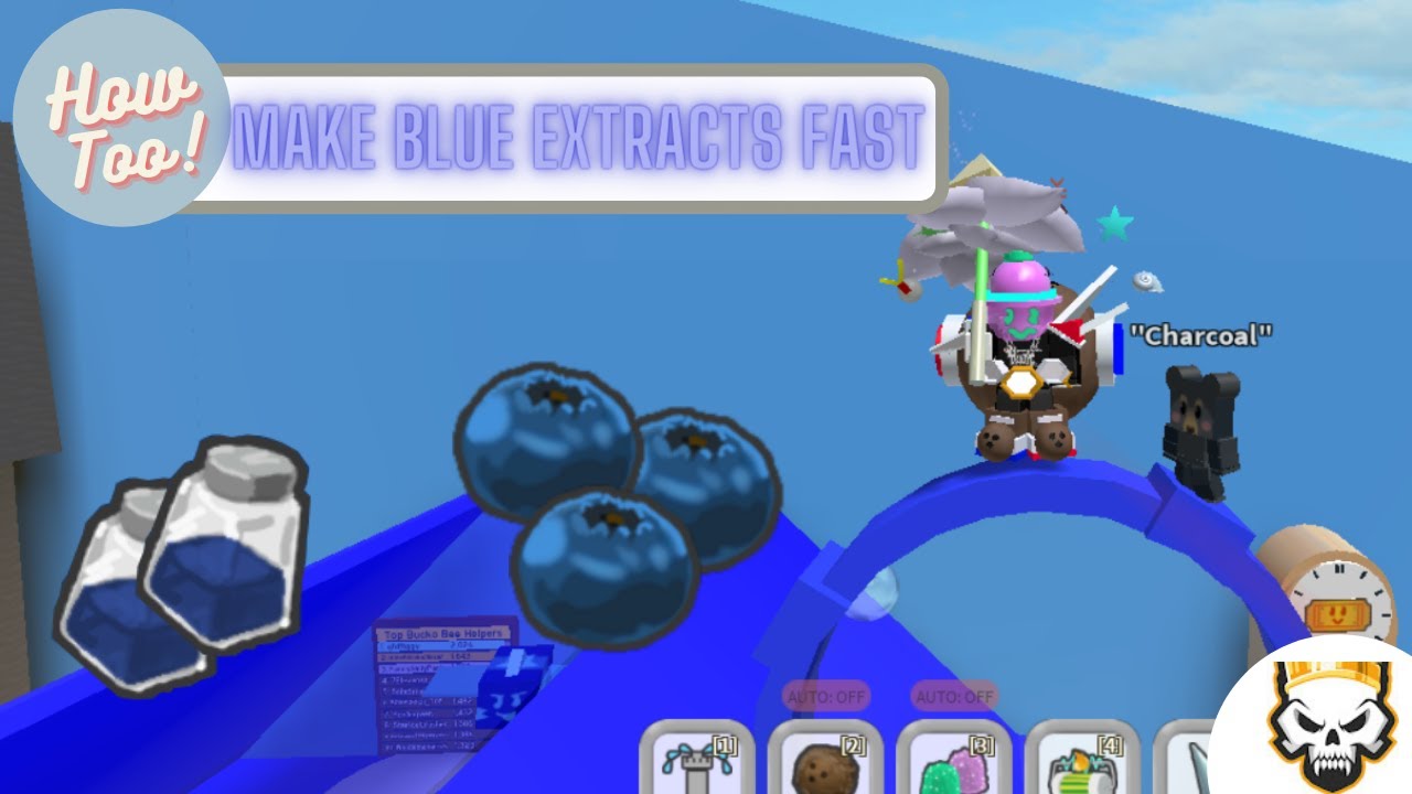 How to make Blue Extracts FAST in Bee Swarm Simulator!!! - YouTube