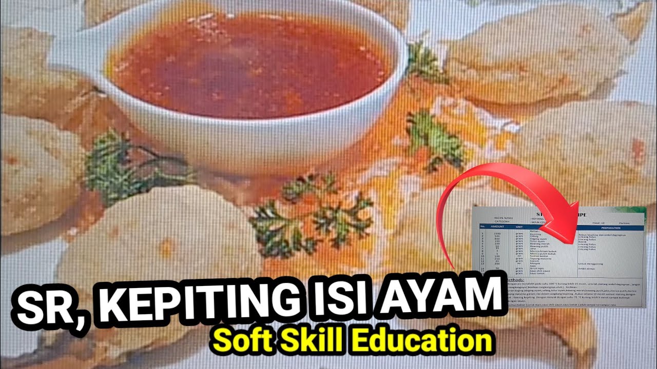 STANDARD RECIPE ⁉️ KEPITING GORENG ISI AYAM - YouTube