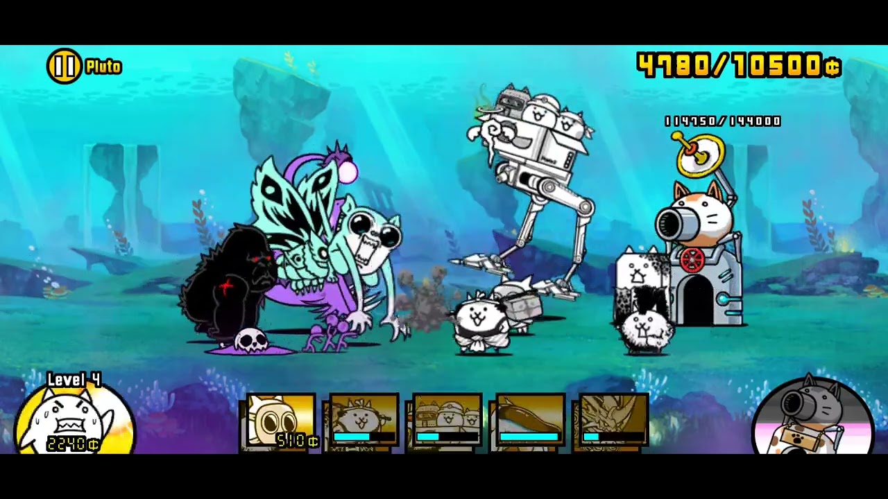 Battle Cats Chapter 8-11 Pluto Zombie Outbreak - Cats Of The Cosmos ...