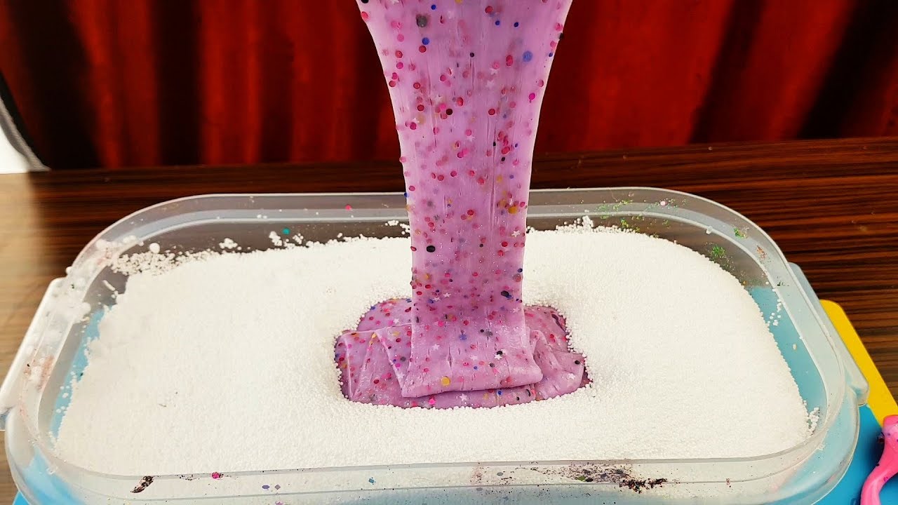 Floam Slime - Satisfying Slime Video - YouTube