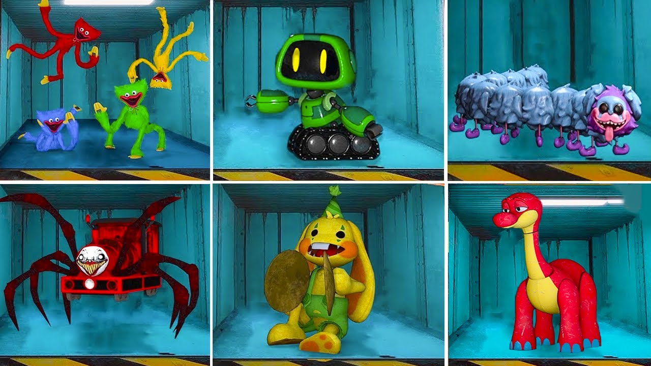 Project: Playtime ALL NEW BOSSES (Bunzo, PJ Pug-A-Pillar, Cat-bee ...