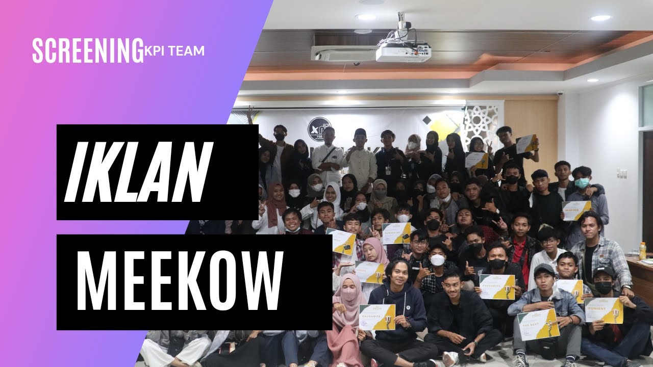 IKLAN MEEKOW ALA MAHASISWA - YouTube