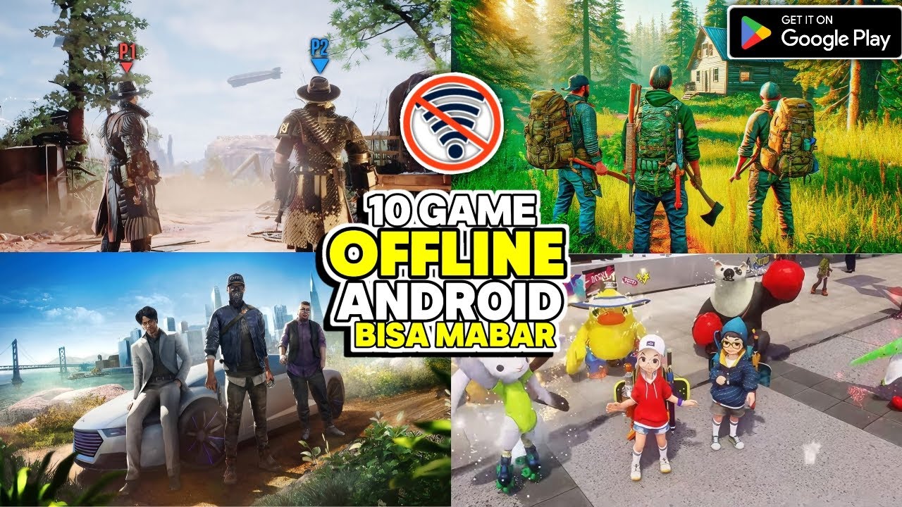 10 game offline terbaik 2024 android bisa mabar - YouTube