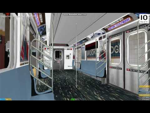 Openbve On:Board R142A 6 Train from Bleecker Street to Brooklyn Bridge City Hall station - YouTube