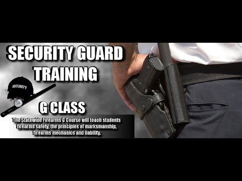 How to become a Florida Armed Security Officer - YouTube