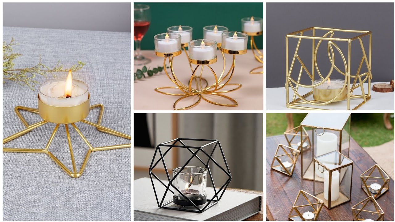 gorgeous stylish candles stand ideas #decoration - YouTube