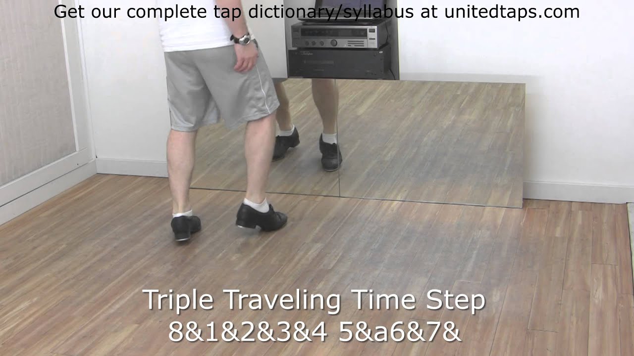 Triple Traveling Time Step Tap Dance Move Shown by Rod Howell - YouTube