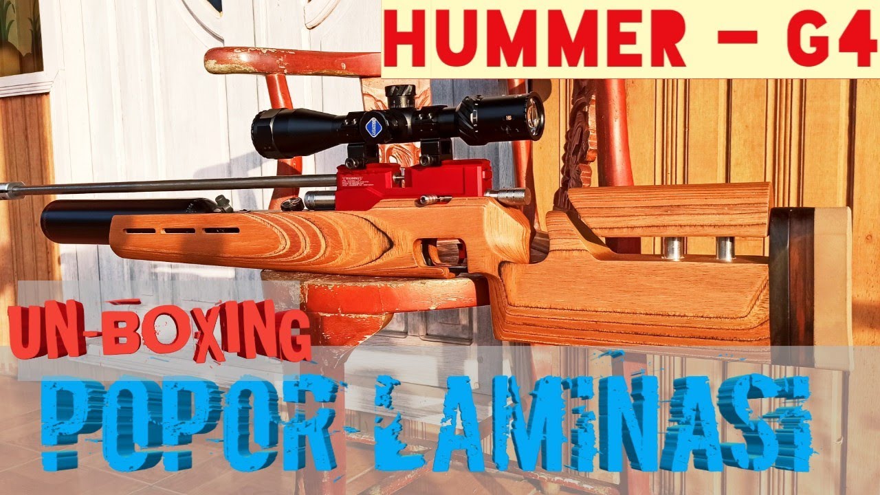 UNBOXING POPOR LAMINASI buat chamber HUMMER G4 - YouTube