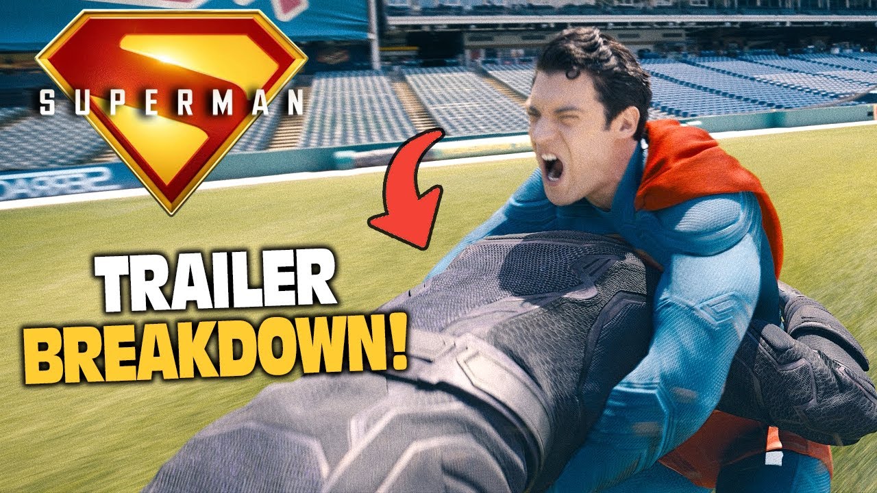 SUPERMAN Trailer BREAKDOWN (Easter Eggs & Hidden Details) - YouTube