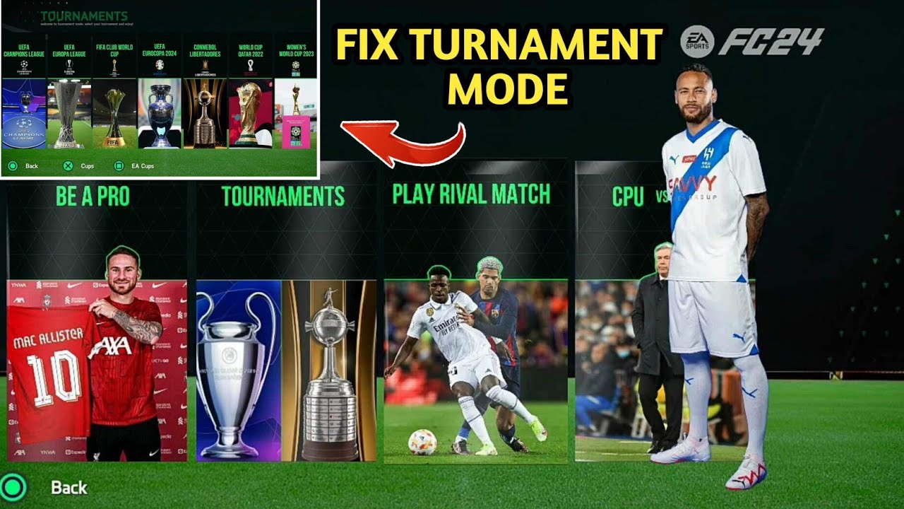 NEW UPDATE ! FIFA 16 VERSI FIFA 24 | FIX TOURNAMENT MODE | BES GRAPHICS ...