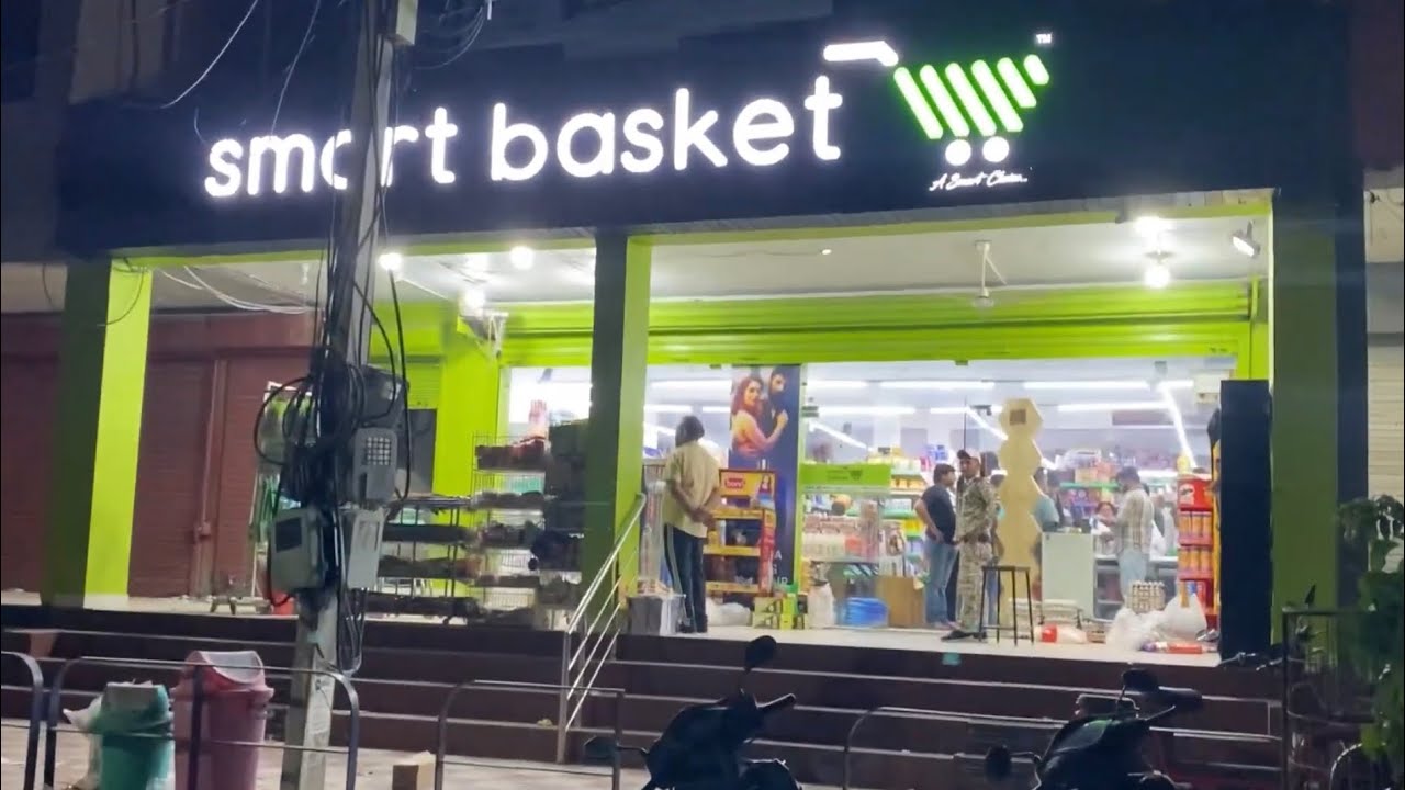 Smart Basket Bathinda || Grocery shopping || Bathinda city - YouTube