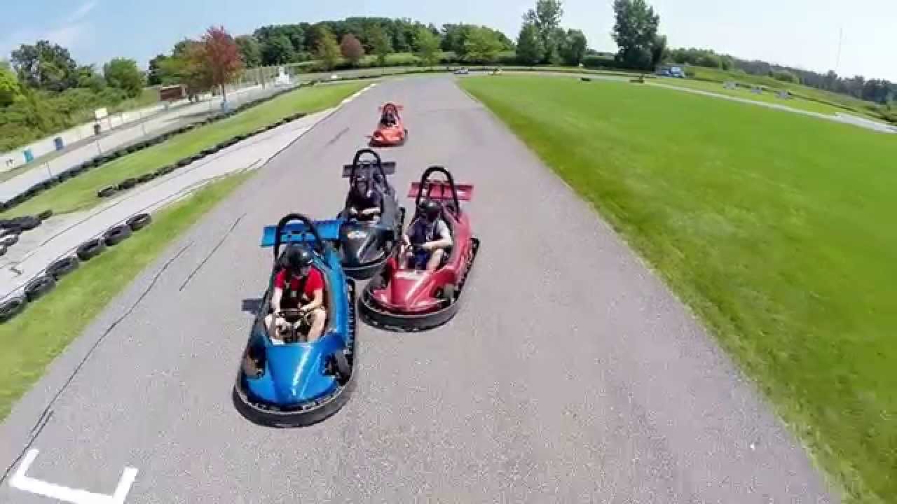 Go Kart Racing with DJI Phantom 2 GoPro - YouTube