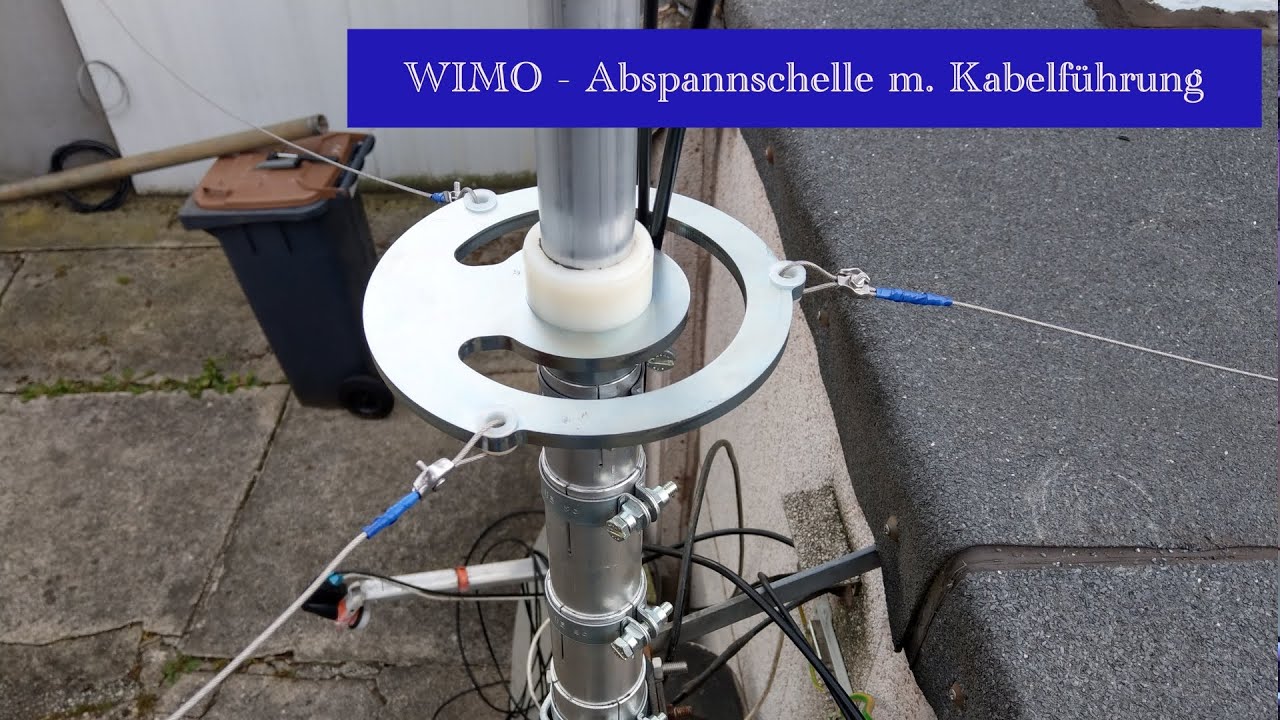 WIMO Schiebemast - DB2QN - YouTube