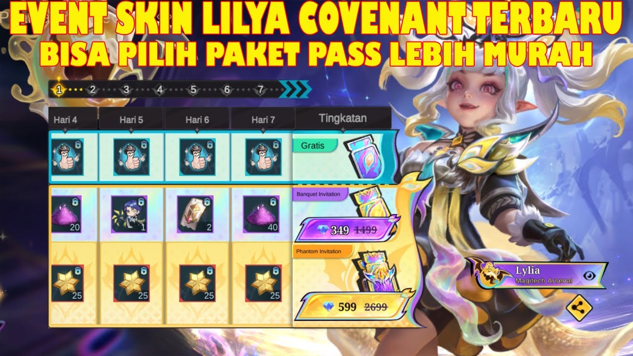 BOCORAN EVENT SKIN COVENANT LILYA PHANTASMAL REVELMY - YouTube