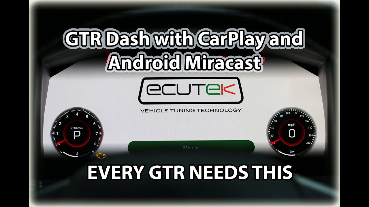 R35 GTR VMount Virtual Cockpit Digital Dash Upgrade Walkthrough - YouTube