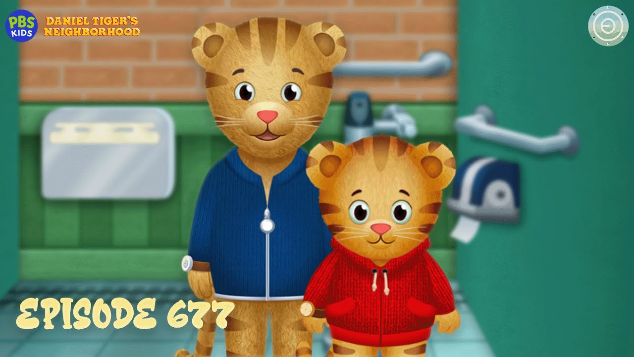 Daniel Tiger Neighborhood Bathroom Episode 677 - YouTube