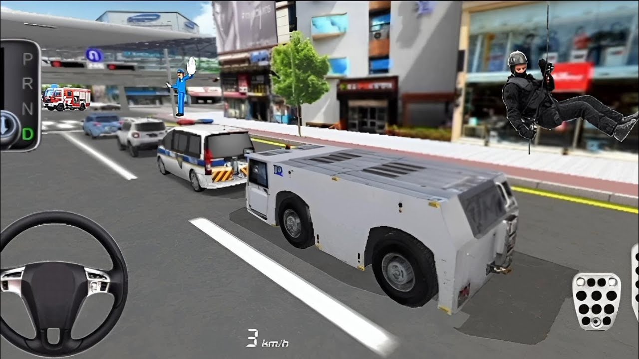 New Pushback Tractor Stuck Parking Gameplay - 3D Driving Class II Cargame - YouTube