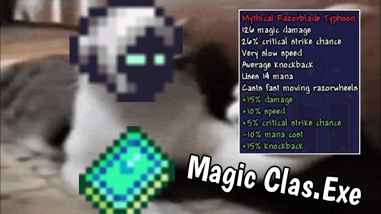 TERRARIA MAGE.EXE - YouTube