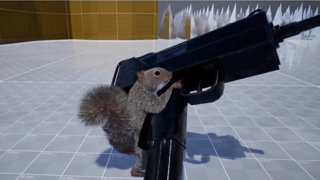 PALWORLD SQUIRREL WITH SUBMACHINE GUN EP1 - YouTube