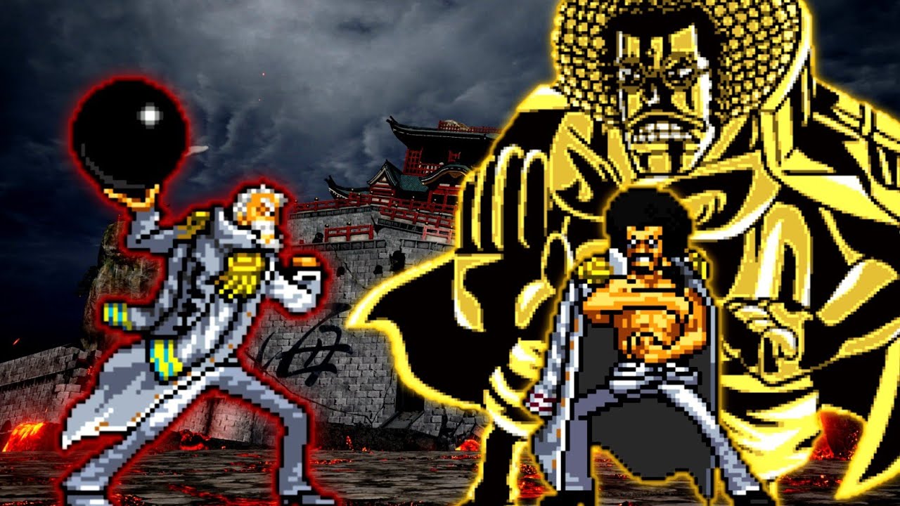 Monkey D Garp V3 (New) VS Sengoku in Jump Force Mugen - YouTube