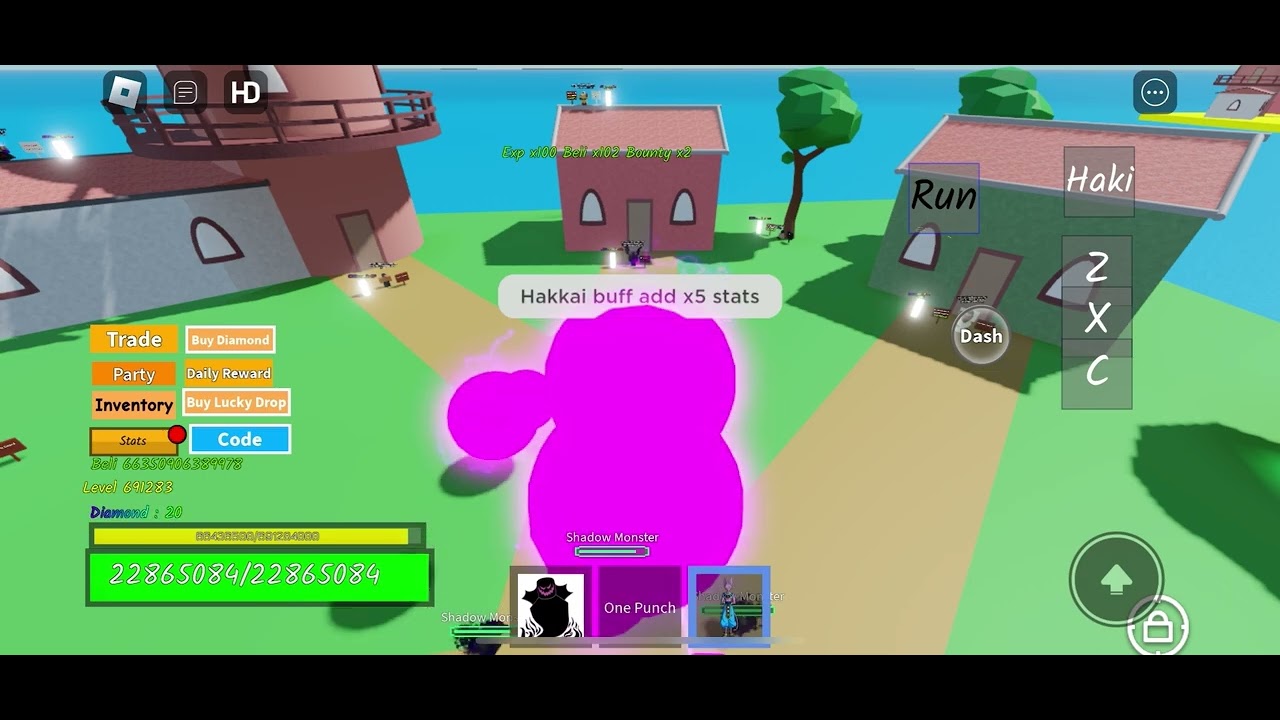 Roblox Rock Fruit 1 skill is Enough (Stat, Hakkai, Shadow, New Event ...