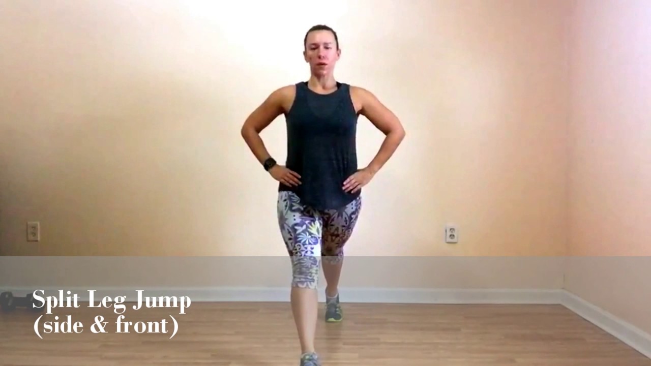 Split Leg Lunge Jump - YouTube