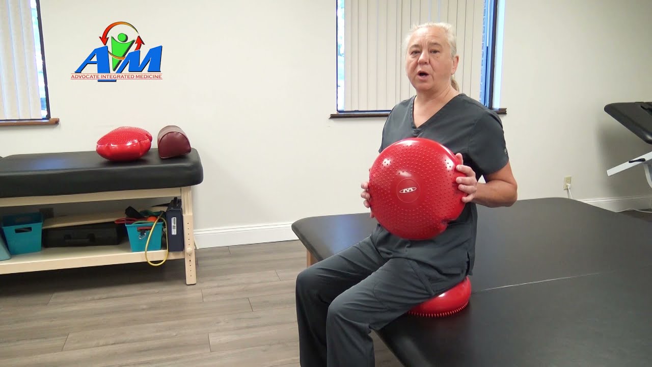 Physical Therapy - Wobble Ball Warmup - YouTube