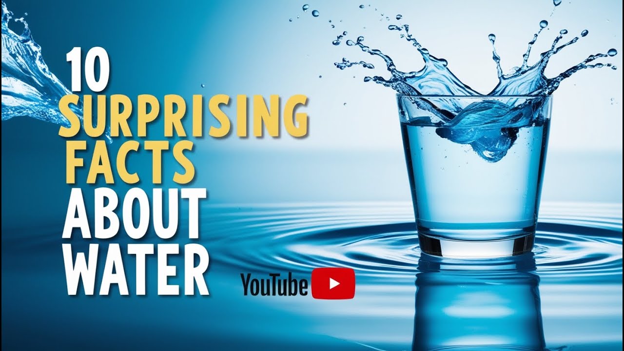 10 Interesting Facts About Water - YouTube