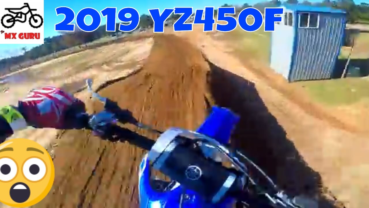 FINALLY Test Riding the 2019 YAMAHA YZ450f on the sand sx track | GTR ...
