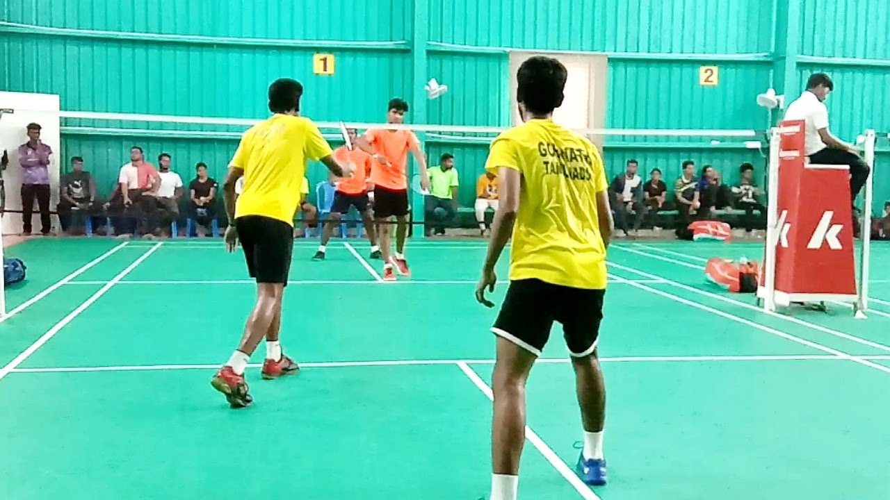 NAZEER KHAN KAVIN vs SARAVANAN PURUSOTHAMAN Men's Doubles Tamil Nadu ...