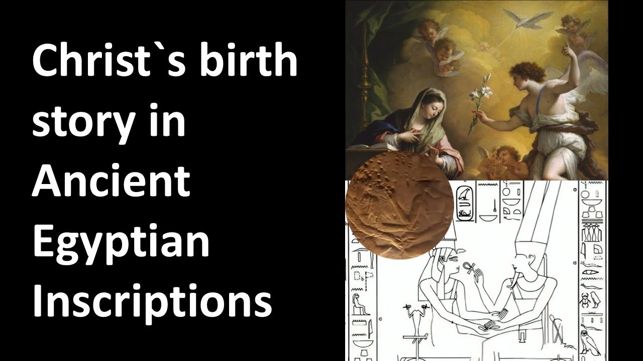 Christ`s birth story in Ancient Egyptian inscriptions - YouTube
