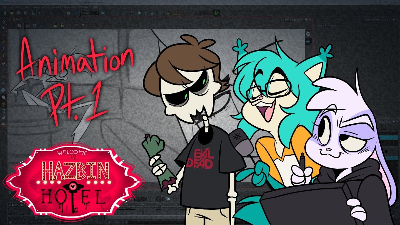 HAZBIN HOTEL Animation Pt. 1 Ft. Michael Kovach and Dave Capdevielle ...