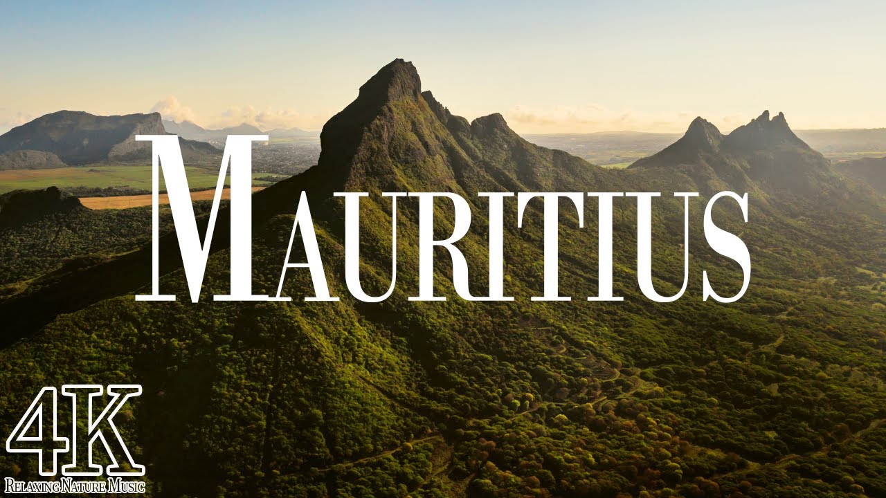 FLYING OVER MAURITIUS (4K UHD) • Stunning Footage, Scenic Relaxation ...