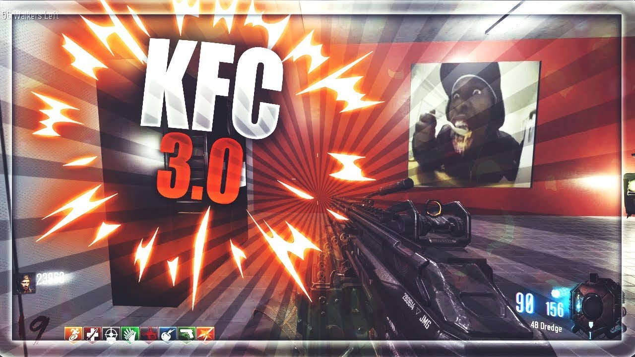 KFC 3 0 Custom Zombies Round 30 Attempt - YouTube