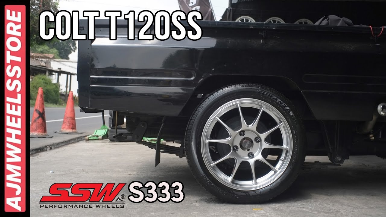 MODIFIKASI PICKUP COLT T120SS VELG SSW S333 // AJMWHEELSSTORE - YouTube