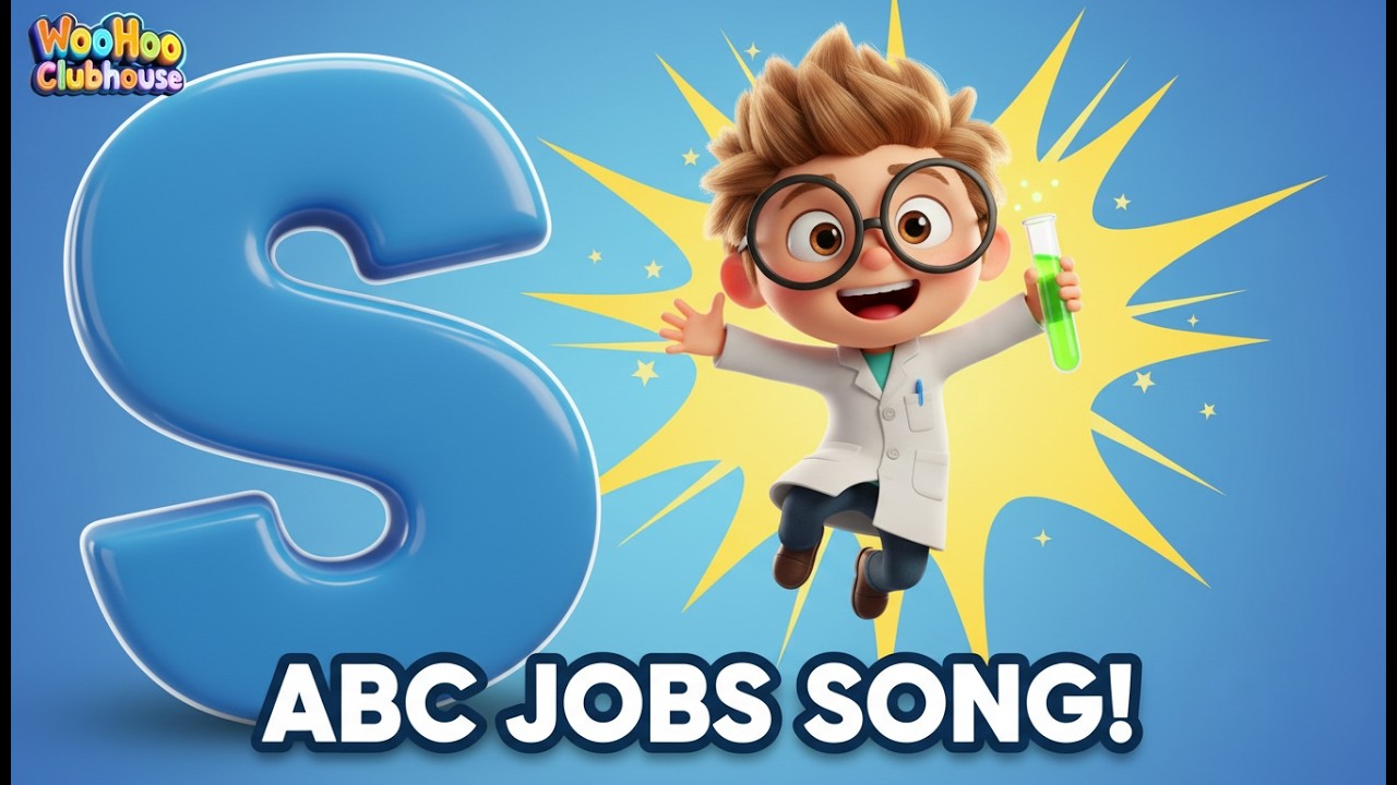 🚀 ABC Jobs Song 🎵 | Learn Occupations A to Z | Fun Alphabet Song for ...