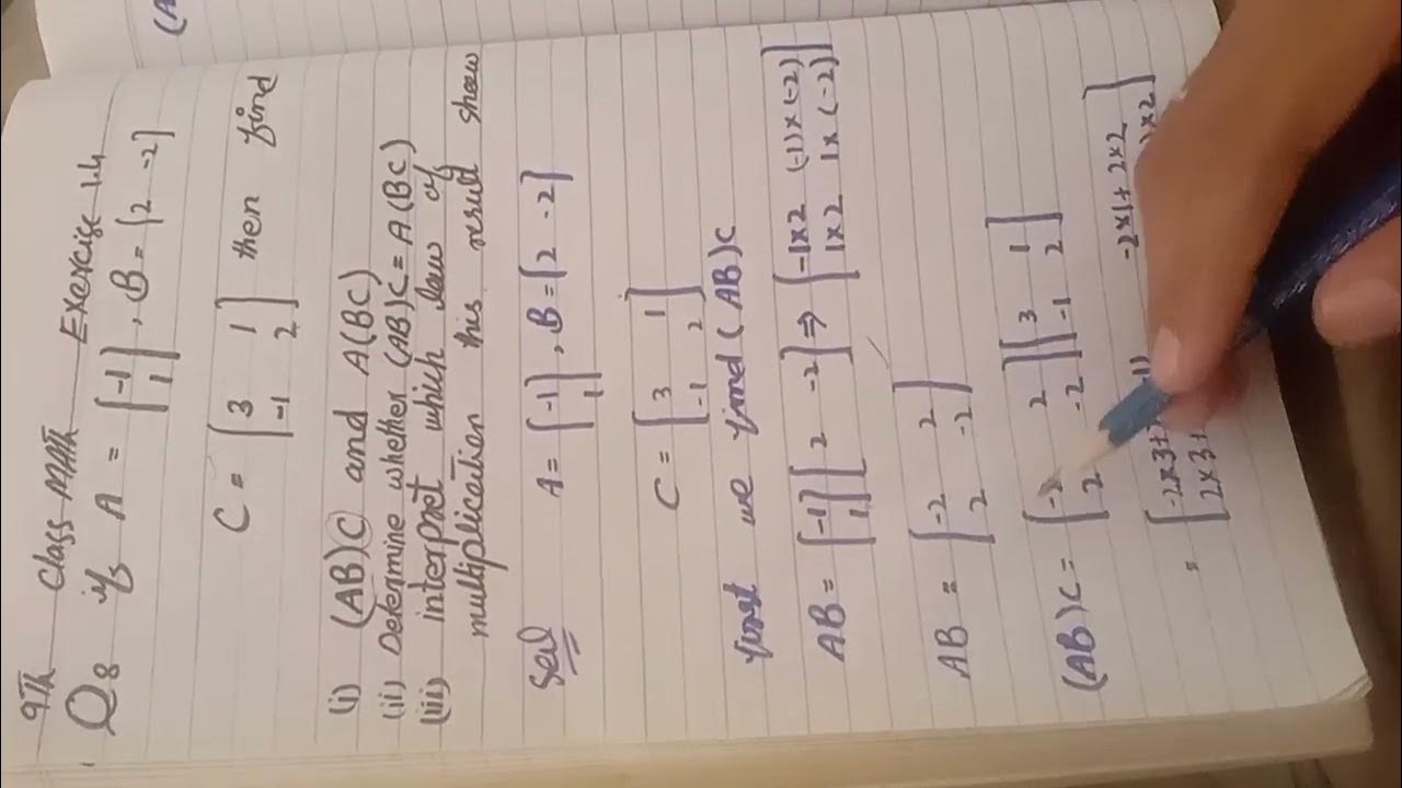 9th class mathematics exercise 1.4 question 6-8 solution in very easy method - YouTube