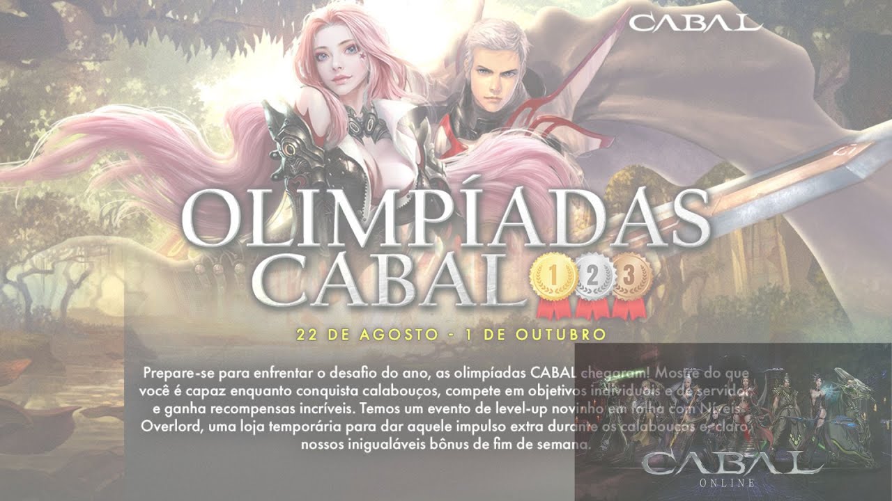 Cabal Online - Evento Olimpíadas Cabal 2024 - YouTube