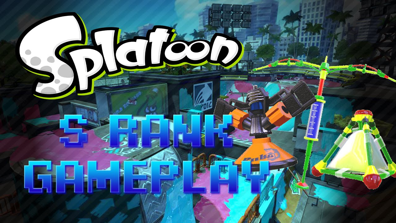 Splatoon - Tower Control Gameplay (S Rank) - YouTube