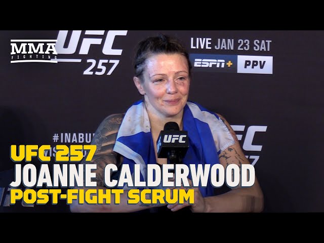 Joanne Calderwood Going With The Flow Ufc