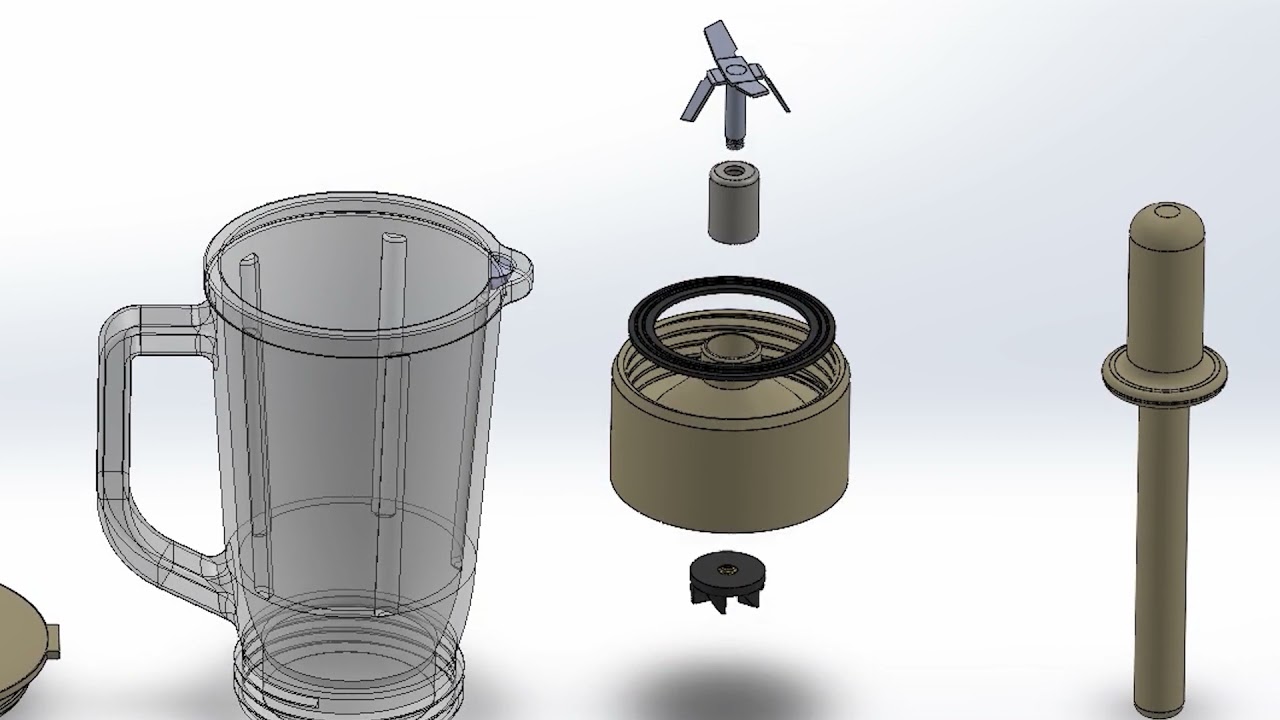 My first solidwork project - YouTube