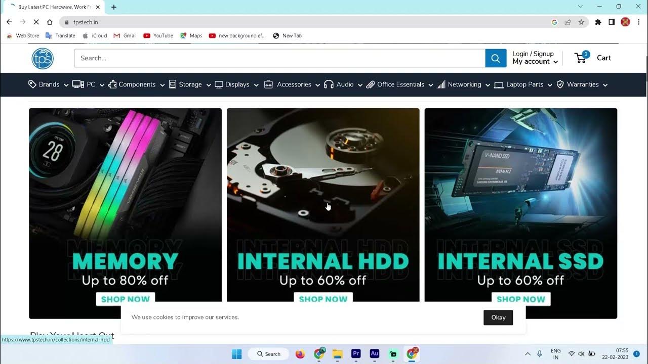 tps tech website review - YouTube