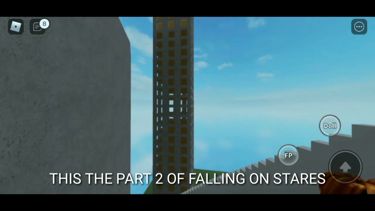 Ragdoll engine (Roblox) falling in a stare /pt.2 - YouTube