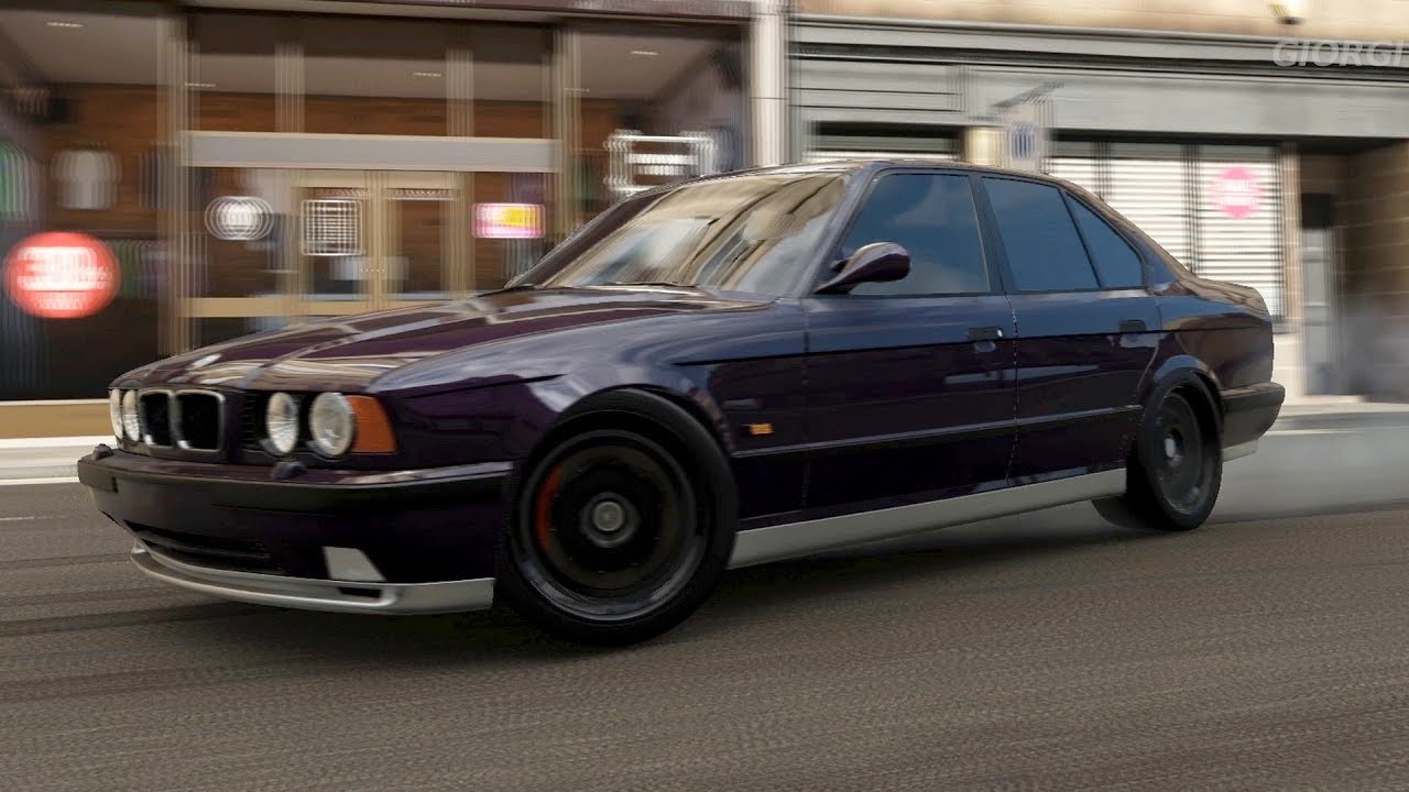 BMW M5 E34 Street Drift - YouTube