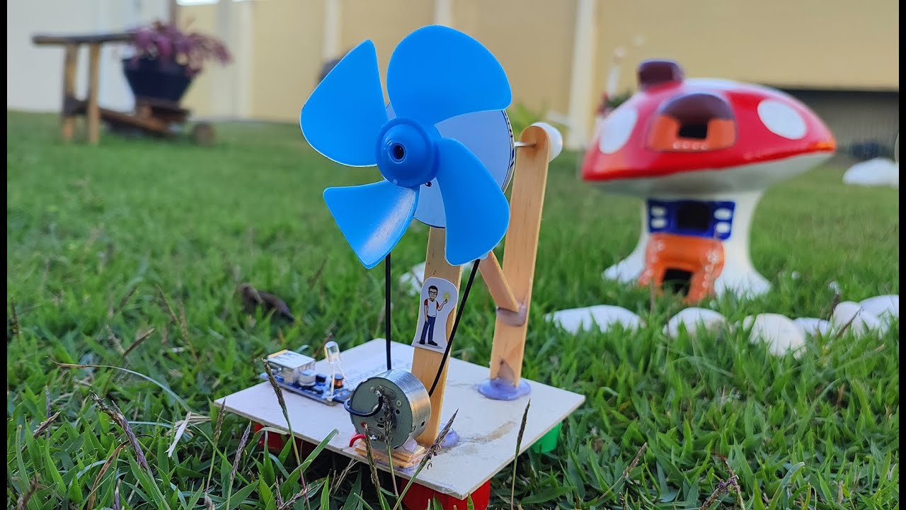 Mini Gerador De Energia Eolica - FDPLEARN