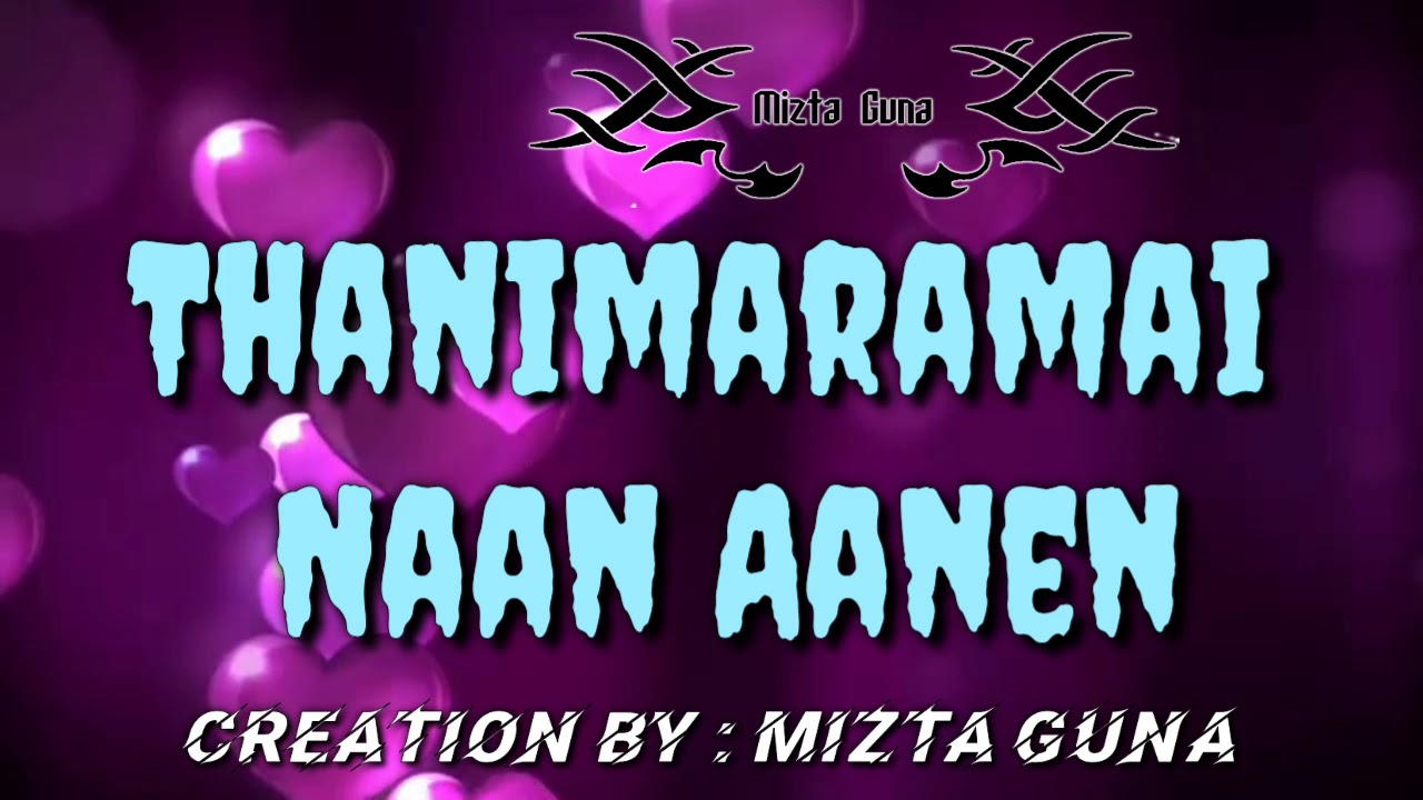 Mc Raaj Meendum Varuven | WhatsApp Status With Lyrics| Mizta Guna - YouTube