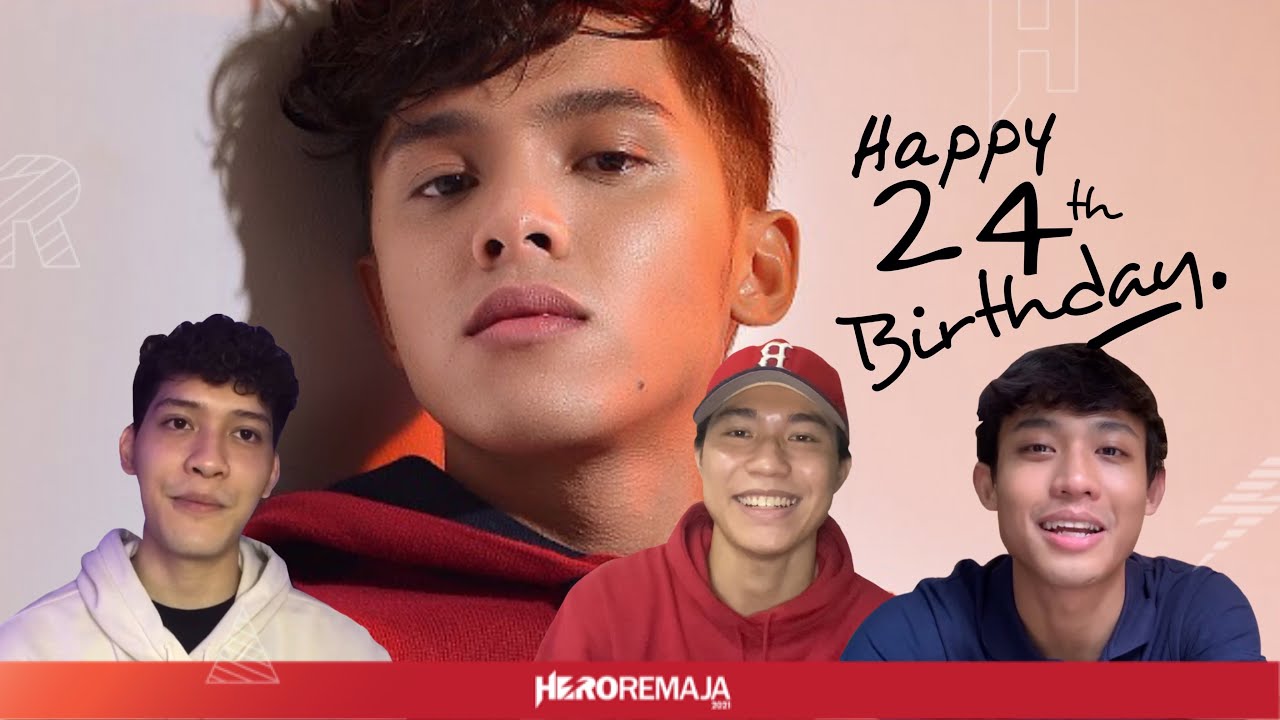 Happy 24th Birthday Aryan Naim | Hero Remaja - YouTube
